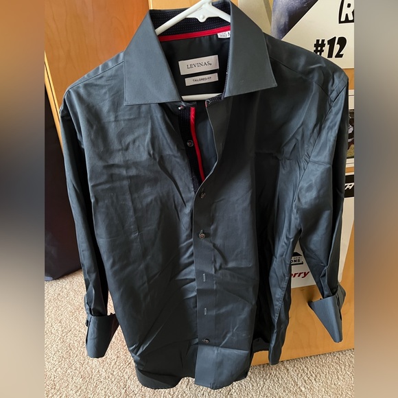 Shirts | Levinas Finollo Tailored Fit Dress Shirt M | Poshmark